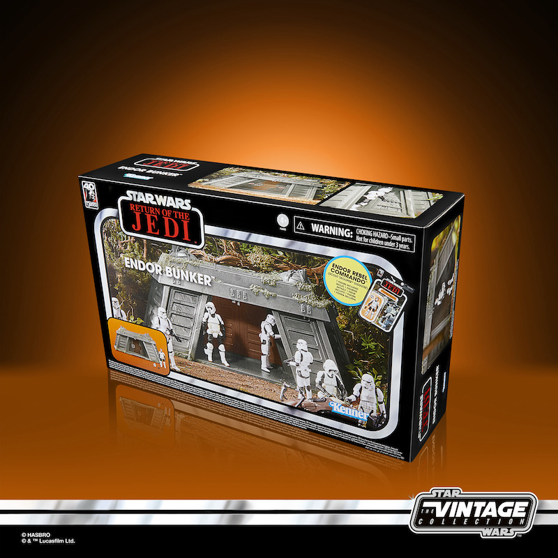 Hasbro Star Wars The Vintage Collection Endor Bunker & AT-ST Sets Announced