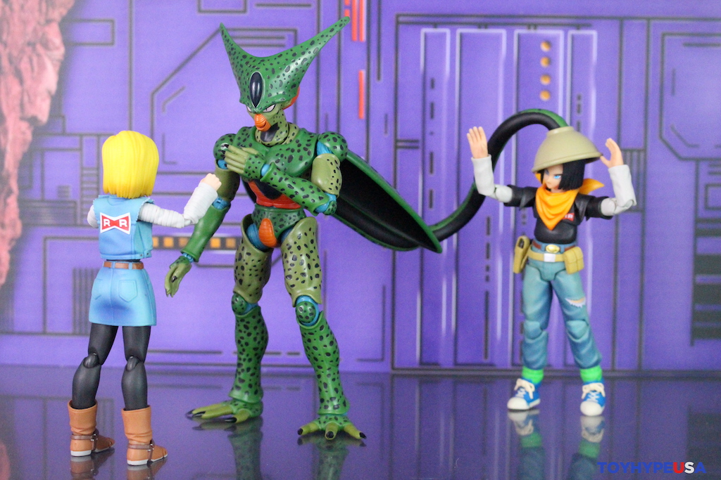 S.H. Figuarts Dragon Ball Z Cell 1st Form Figure Review