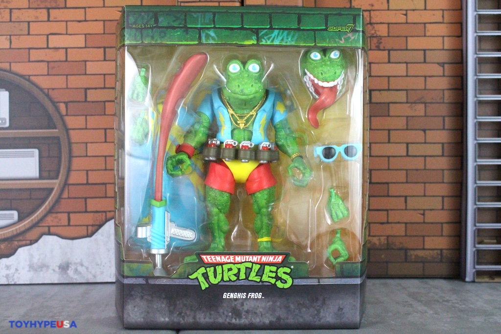 Super7 Teenage Mutant Ninja Turtles Ultimates! Wave 8 Genghis Frog ...