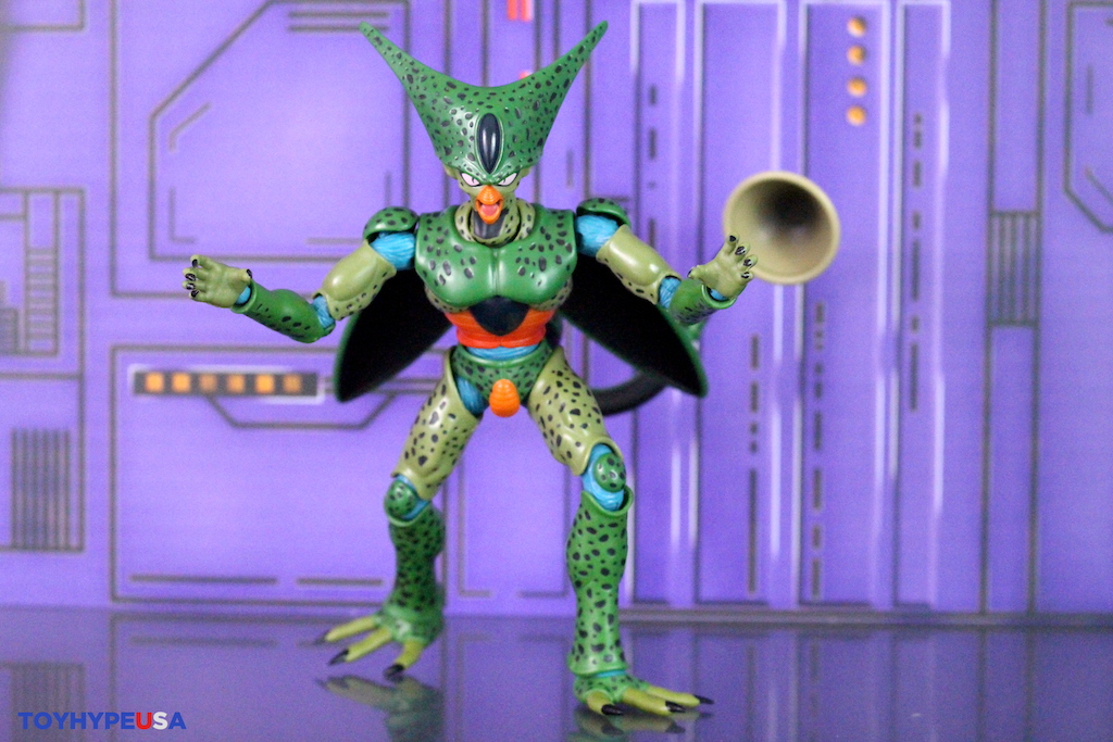 S.H. Figuarts Dragon Ball Z Cell 1st Form Figure Review