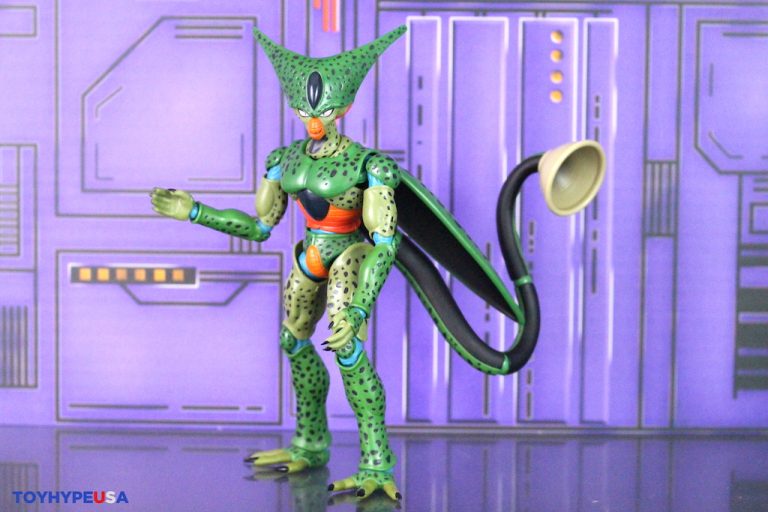 S.H. Figuarts Dragon Ball Z Cell 1st Form Figure Review