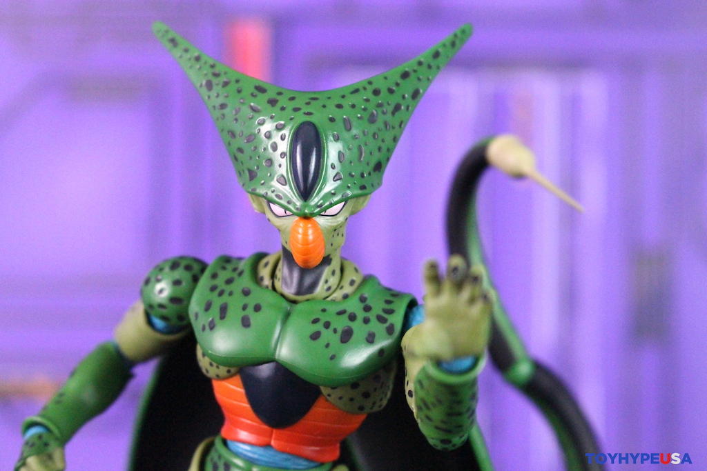 S.H. Figuarts Dragon Ball Z Cell 1st Form Figure Review
