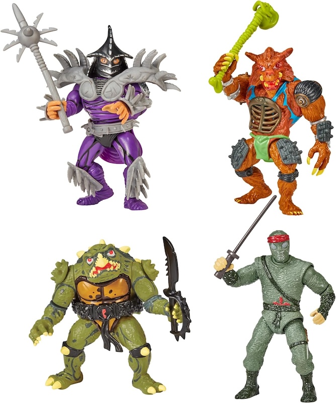 Playmates Toys Teenage Mutant Ninja Turtles: Movie Star Villians Box ...