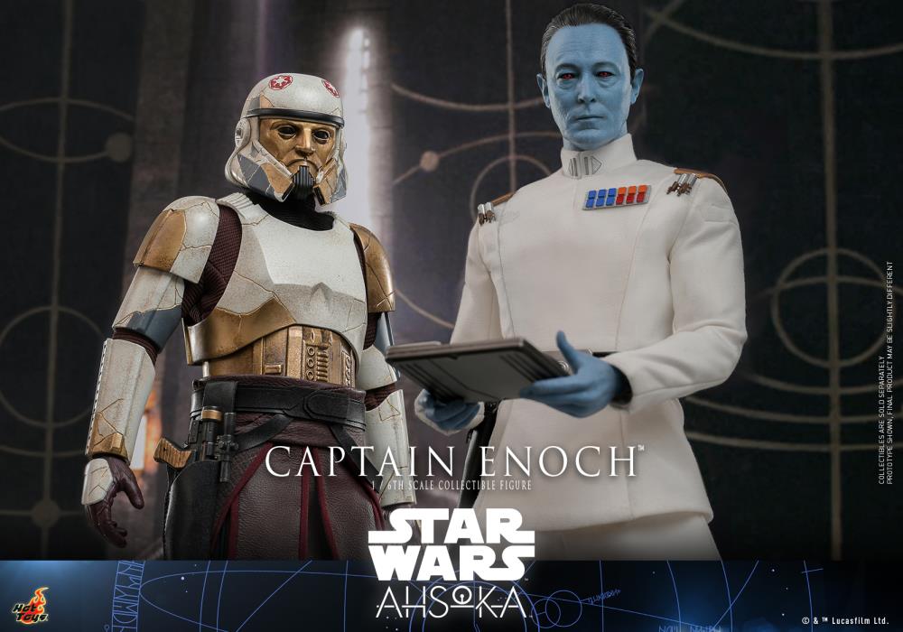 Hot Toys Star Wars: Ahsoka Captain Enoch Sixth Scale Figure Pre-Orders