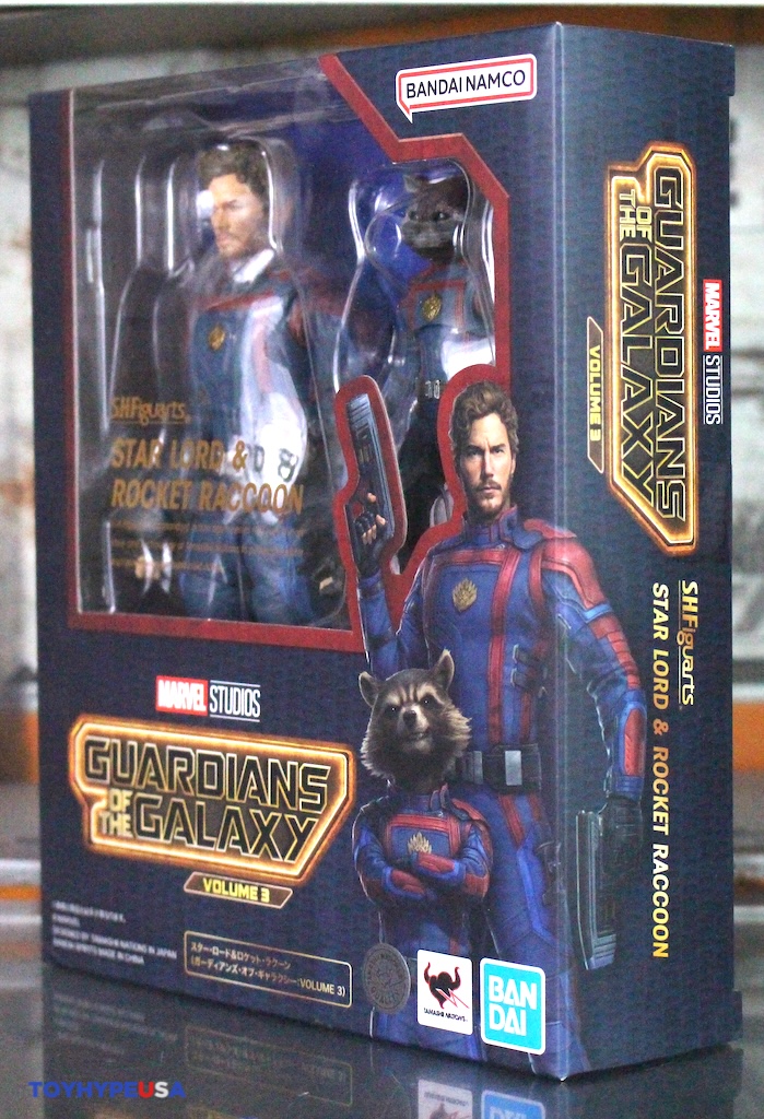 S.H. Figuarts Guardians of the Galaxy Vol. 3 Star-Lord & Rocket Raccoon ...