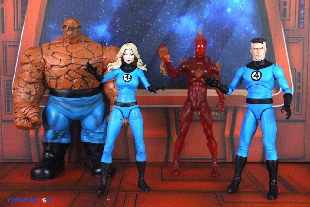 Diamond Select Toys Marvel Select Fantastic Four Invisible Woman Figure ...