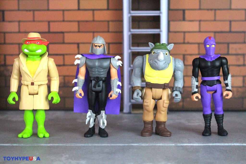 Super7 Teenage Mutant Ninja Turtles ReAction Wave 8 (Cartoon) Figures ...