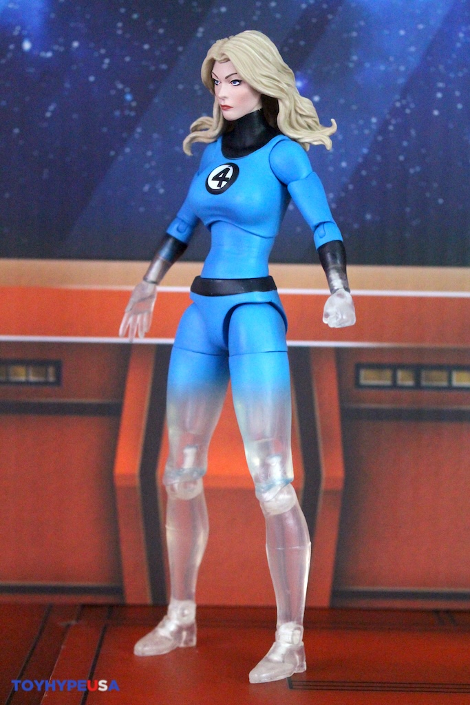 Diamond Select Toys Marvel Select Fantastic Four Invisible Woman Figure ...