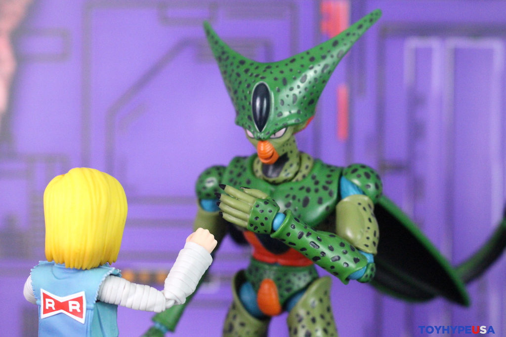 S.H. Figuarts Dragon Ball Z Cell 1st Form Figure Review
