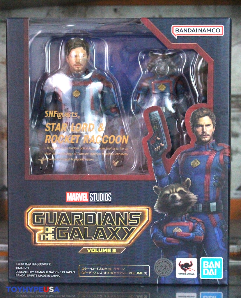 S.H. Figuarts Guardians of the Galaxy Vol. 3 Star-Lord & Rocket Raccoon ...