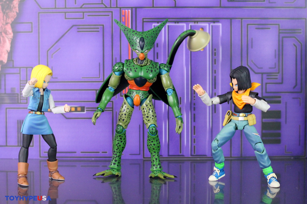 S.H. Figuarts Dragon Ball Z Cell 1st Form Figure Review