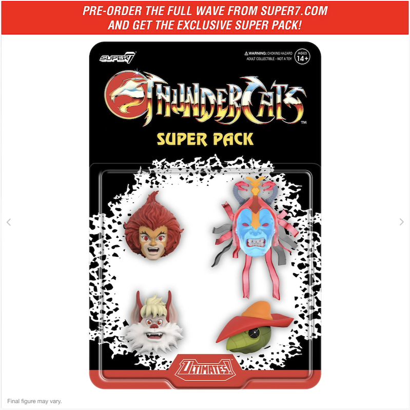 Super7 ThunderCats Ultimates Wave 10 - Snarfer, Quick-Pick, Young Lion ...