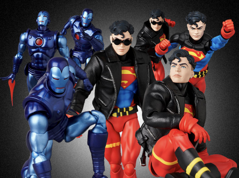Medicom - MAFEX: DC The Return of Superman Superboy & Marvel Comics ...
