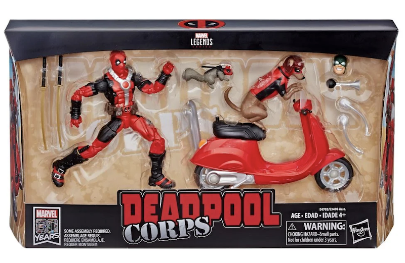 Hasbro Marvel Legends Deadpool (Retro) & Ultimate Deadpool Reissue ...