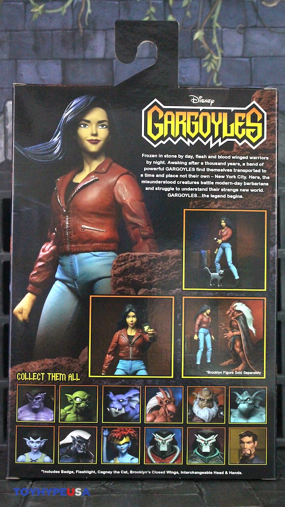 NECA Toys Disney's Gargoyles Ultimate Elisa Maza Figure Review