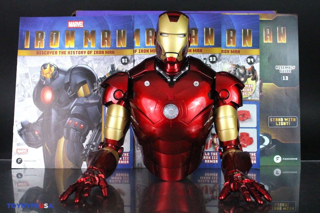 FanHome – Iron Man Partwork Build Up Model Subscription Box #24 Review