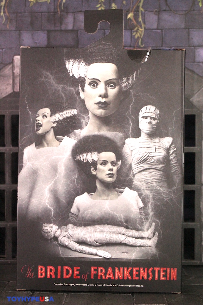 NECA Toys Universal Monsters Ultimate Bride of Frankenstein (Black ...