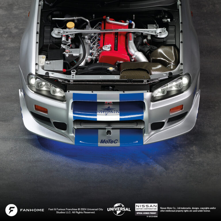 FanHome Launches Fast & Furious Nissan Skyline 1:8 Scale Build-Up Model
