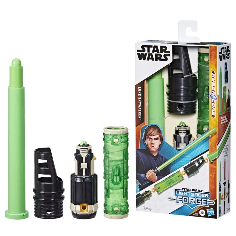 Hasbro Unveils New Lightsaber Forge Kyber Core Products & Droidable