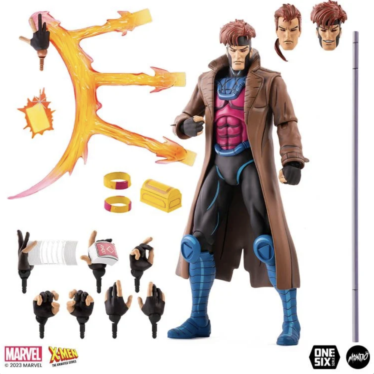 Mondo - X-Men The Animated Series Rogue & Gambit Sixth Scale Figures ...