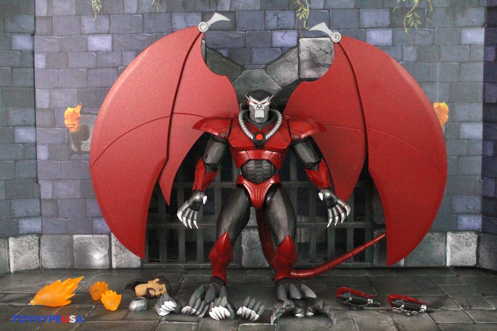 Neca Toys Disneys Gargoyles Ultimate Armored Xanatos Figure Review