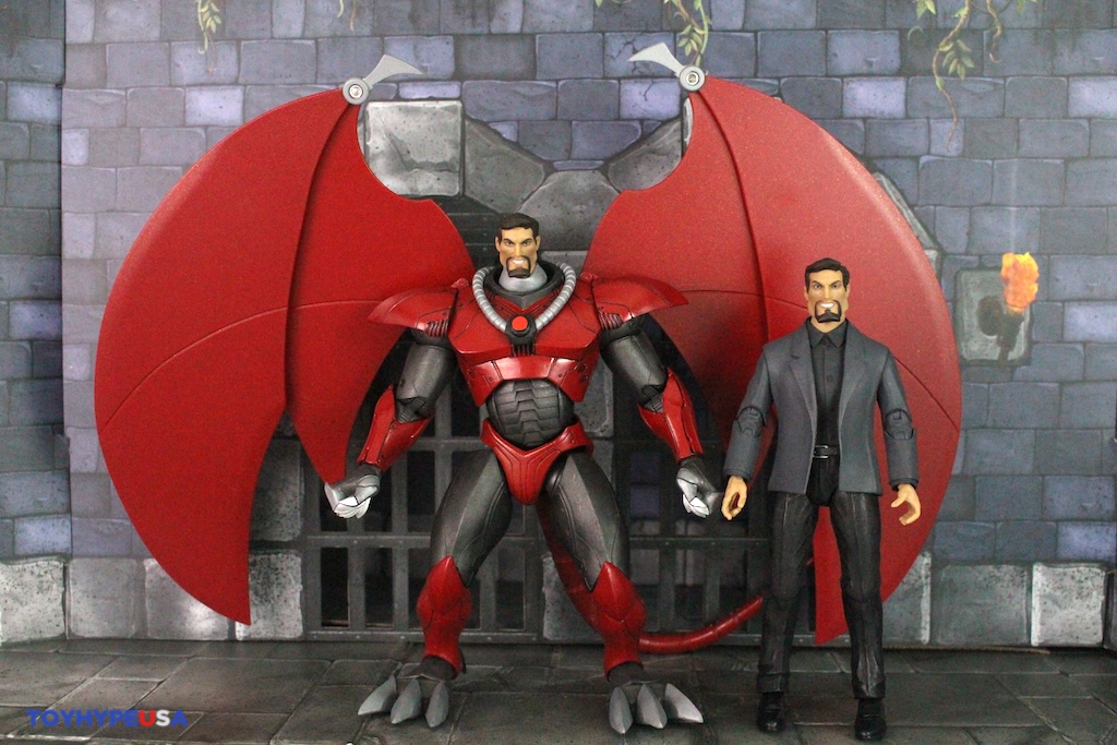 NECA Toys Disney's Gargoyles Ultimate Armored Xanatos Figure Review