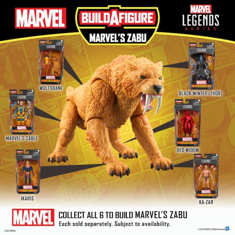 Hasbro Marvel Legends Series Marvel’s Zabu Build-A-Figure Wave