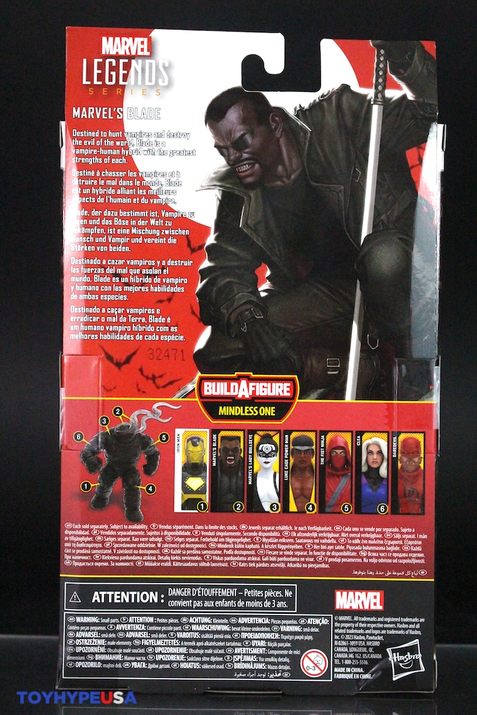 Hasbro Marvel Legends Marvel Knights Blade & Luke Cage Power Man ...