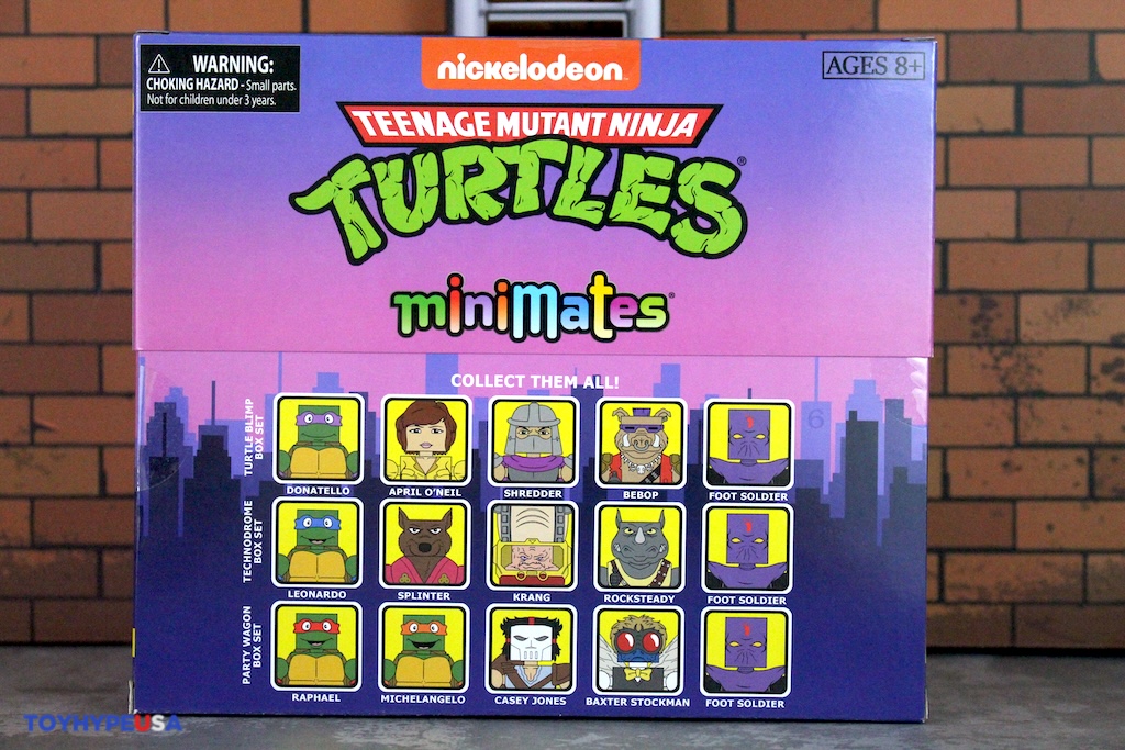 Diamond Select Toys Teenage Mutant Ninja Turtles Minimates Technodrome ...