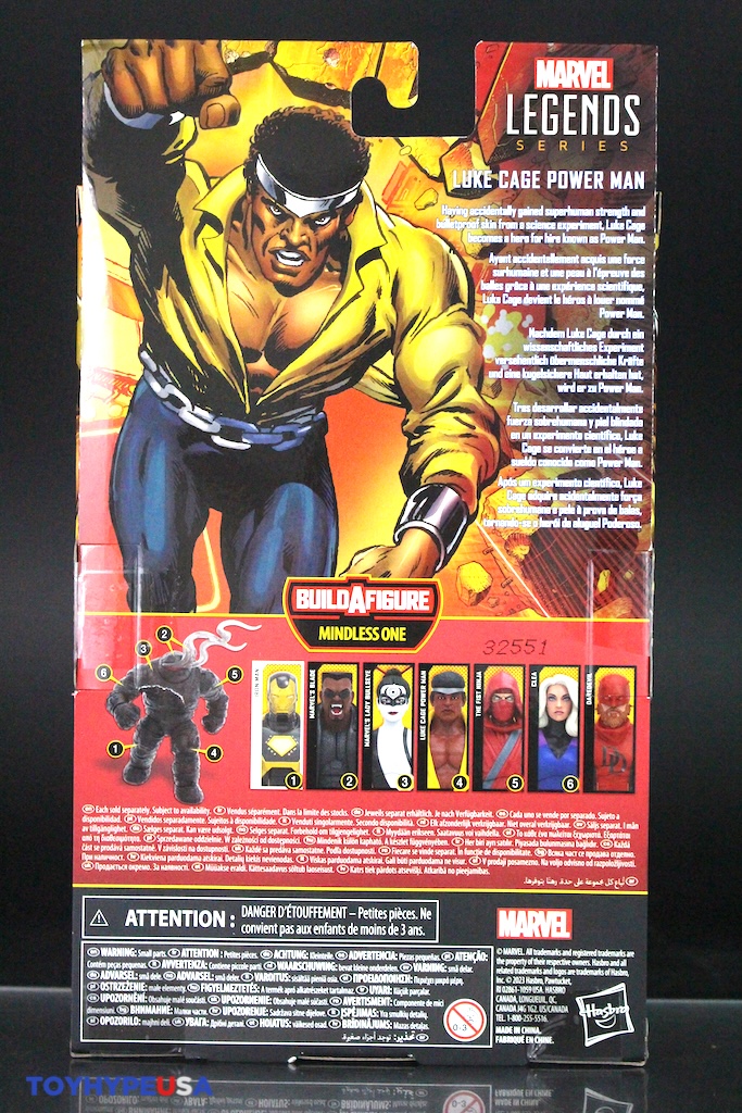 Hasbro Marvel Legends Marvel Knights Blade & Luke Cage Power Man ...