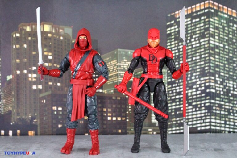 Hasbro Marvel Legends Marvel Knights Daredevil & Fist Ninja Figures Review