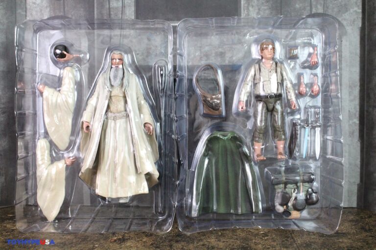 Diamond Select Toys Lord of the Rings Deluxe Wave 6 Saruman & Samwise ...