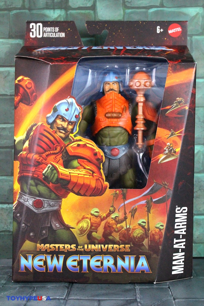 Mattel - Masters of the Universe Masterverse New Eternia Man-At-Arms ...