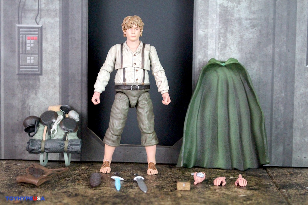 Diamond Select Toys Lord of the Rings Deluxe Wave 6 Saruman & Samwise ...