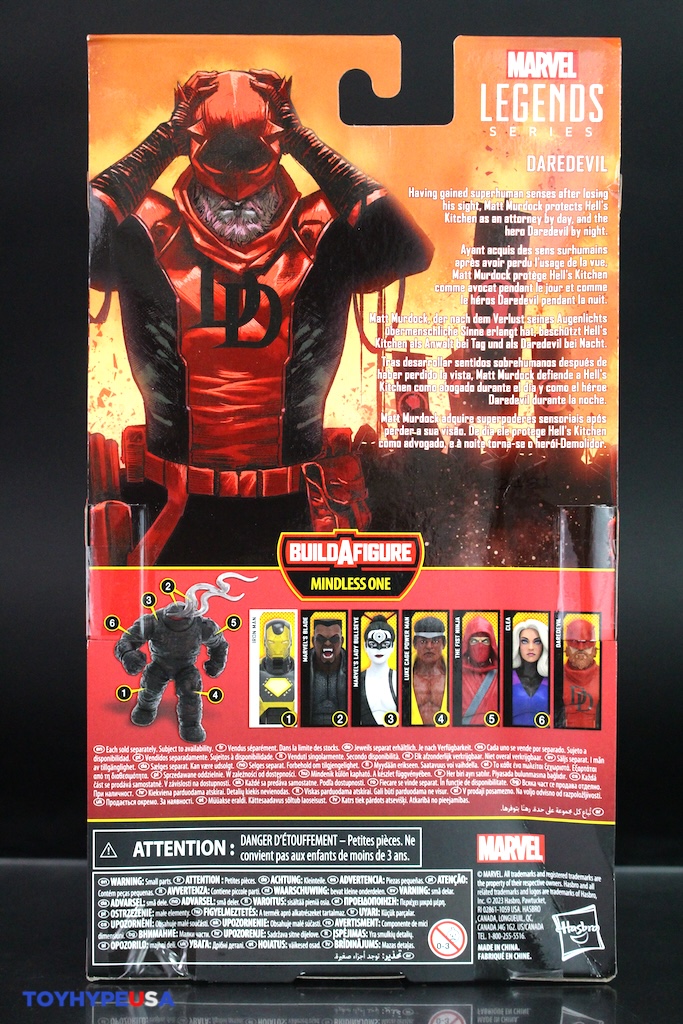 Hasbro Marvel Legends Marvel Knights Daredevil & Fist Ninja Figures Review