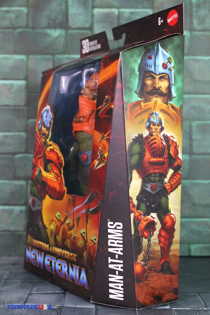 Mattel - Masters of the Universe Masterverse New Eternia Man-At-Arms ...