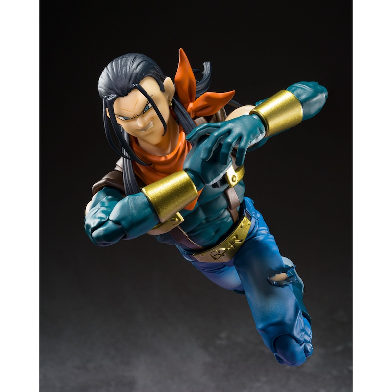 Premium Bandai - S.H. Figuarts Dragon Ball GT Super Android 17 Figure ...