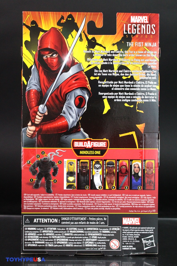 Hasbro Marvel Legends Marvel Knights Daredevil & Fist Ninja Figures Review