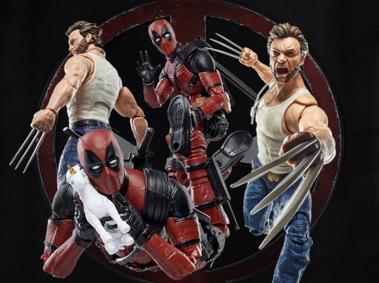 Hasbro Marvel Legends Deadpool Legacy Collection - Deadpool & Wolverine ...