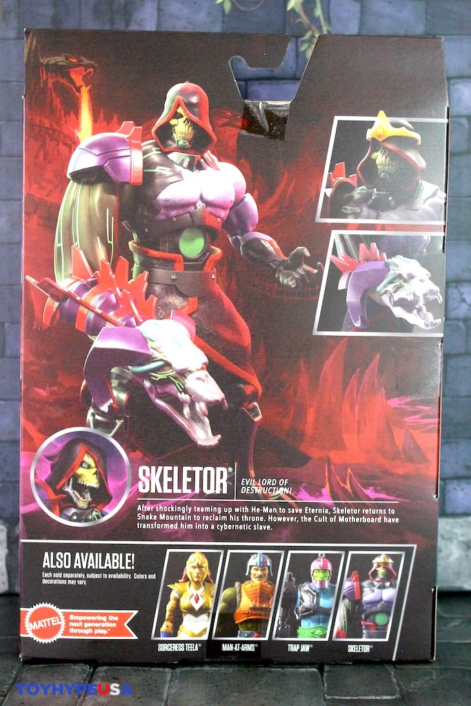 Mattel - Masters of the Universe: Revolution Masterverse Skeletek ...