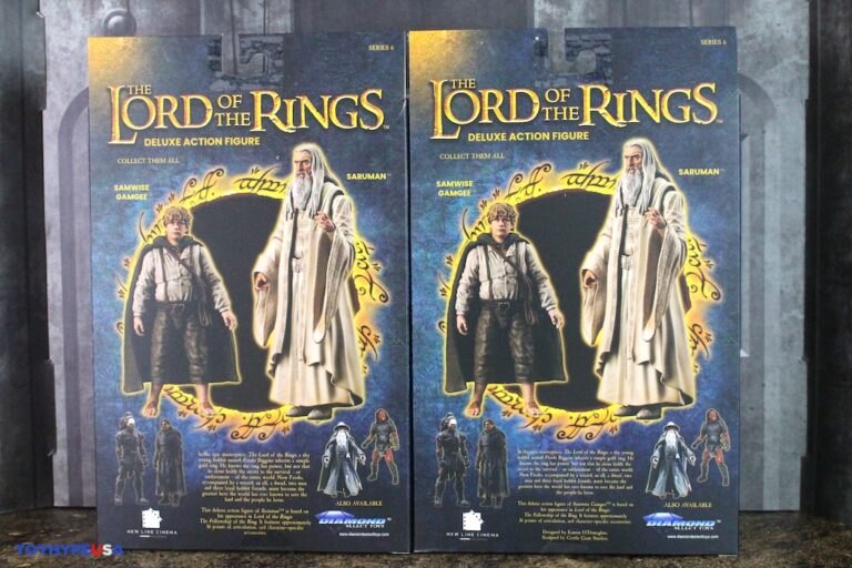 Diamond Select Toys Lord of the Rings Deluxe Wave 6 Saruman & Samwise ...