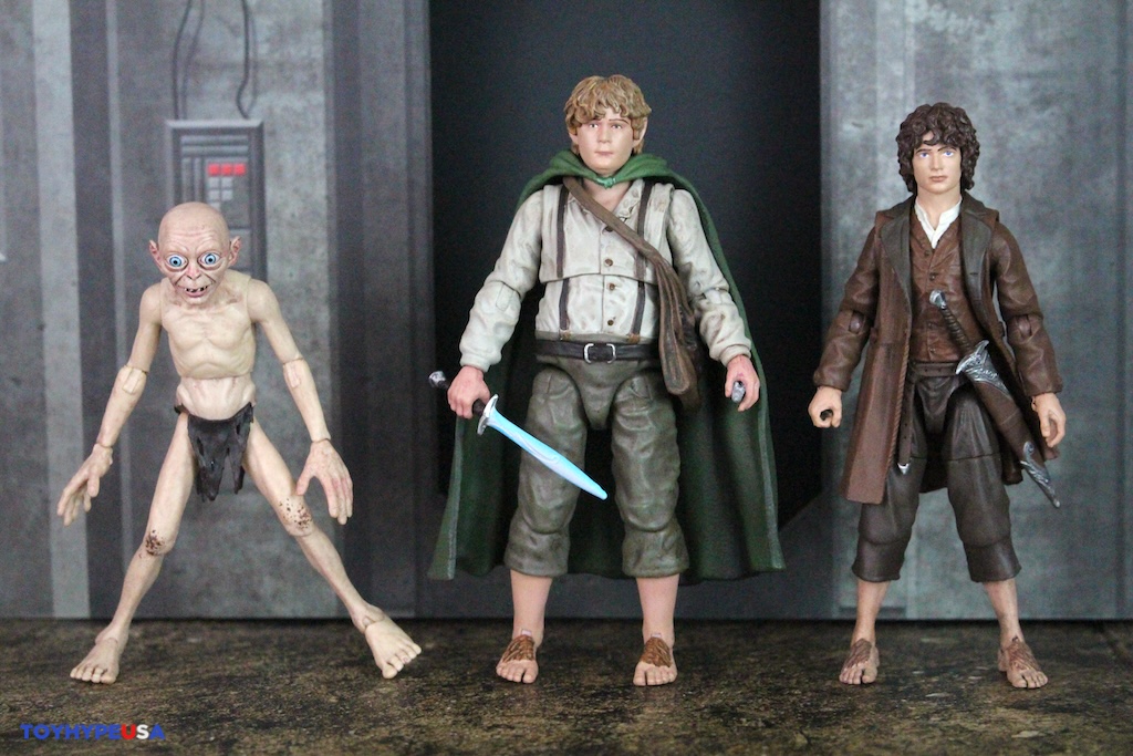 Diamond Select Toys Lord of the Rings Deluxe Wave 6 Saruman & Samwise ...