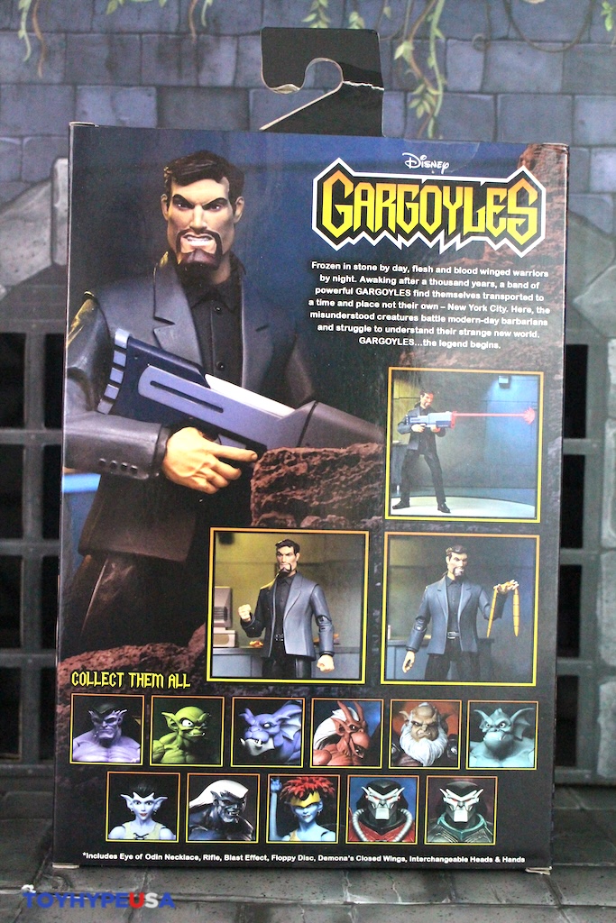 NECA Toys Disney's Gargoyles Ultimate David Xanatos Figure Review