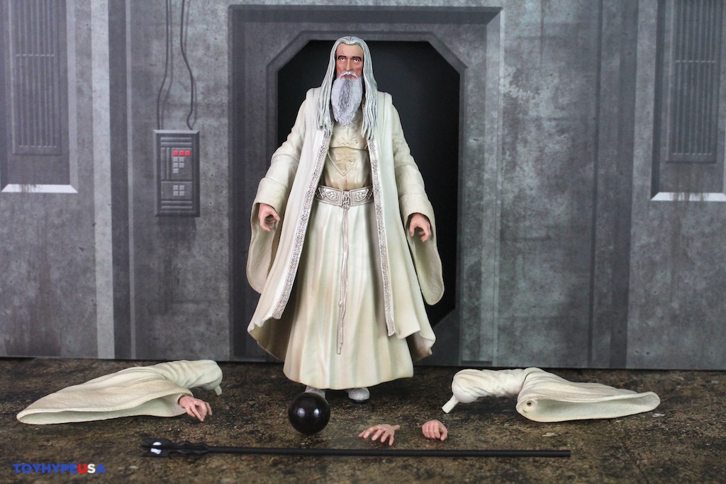 Diamond Select Toys Lord of the Rings Deluxe Wave 6 Saruman & Samwise ...