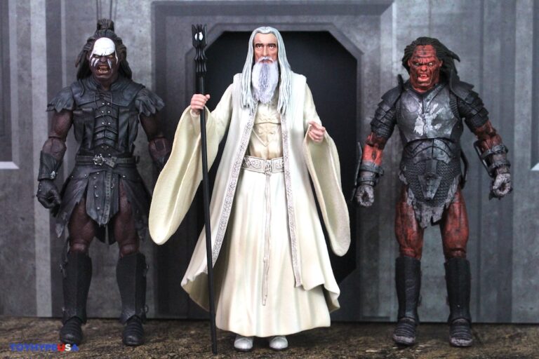 Diamond Select Toys Lord of the Rings Deluxe Wave 6 Saruman & Samwise ...