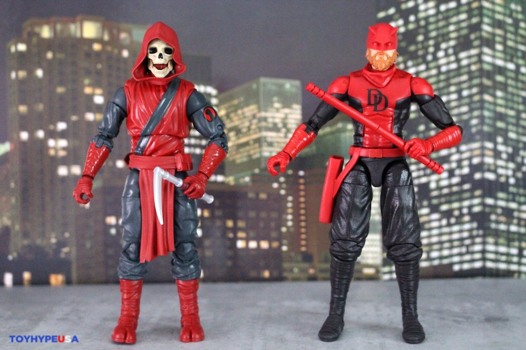 Hasbro Marvel Legends Marvel Knights Daredevil & Fist Ninja Figures Review