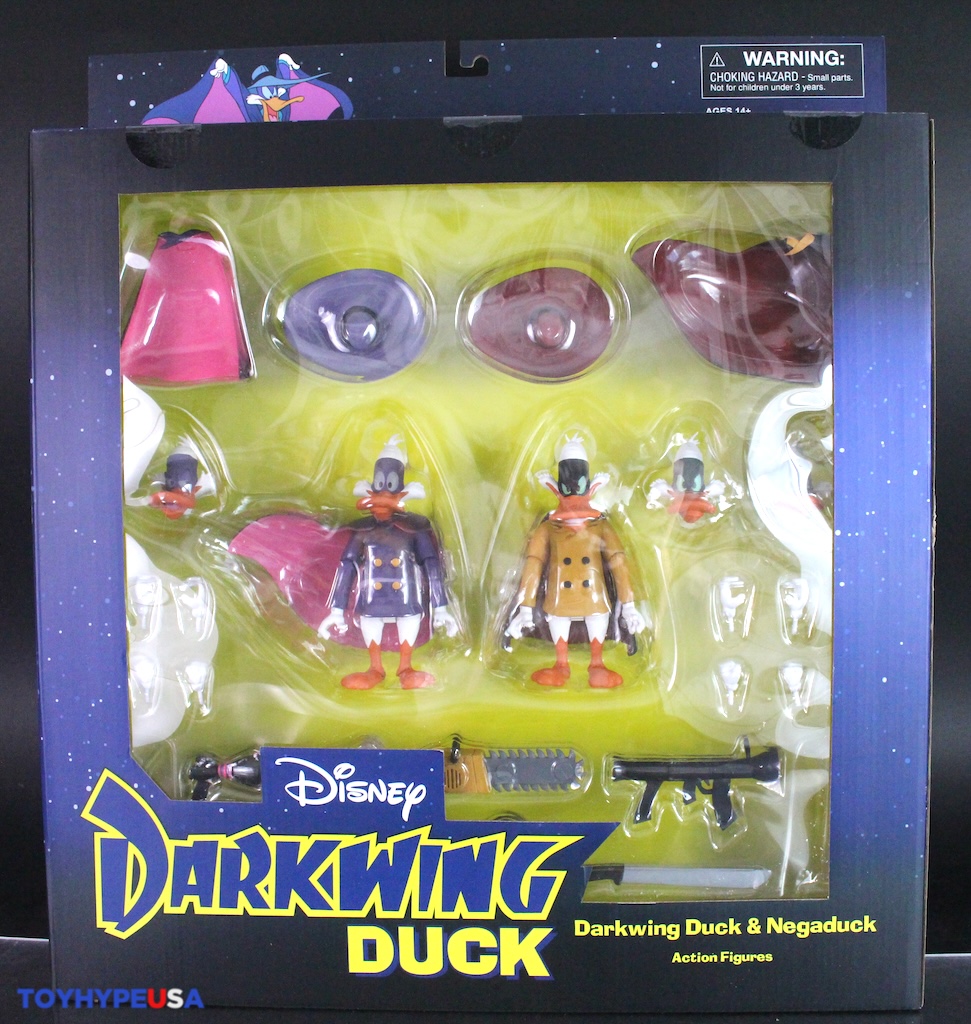 Diamond Select Toys Disney's Darkwing Duck & Negaduck Deluxe Figures Review