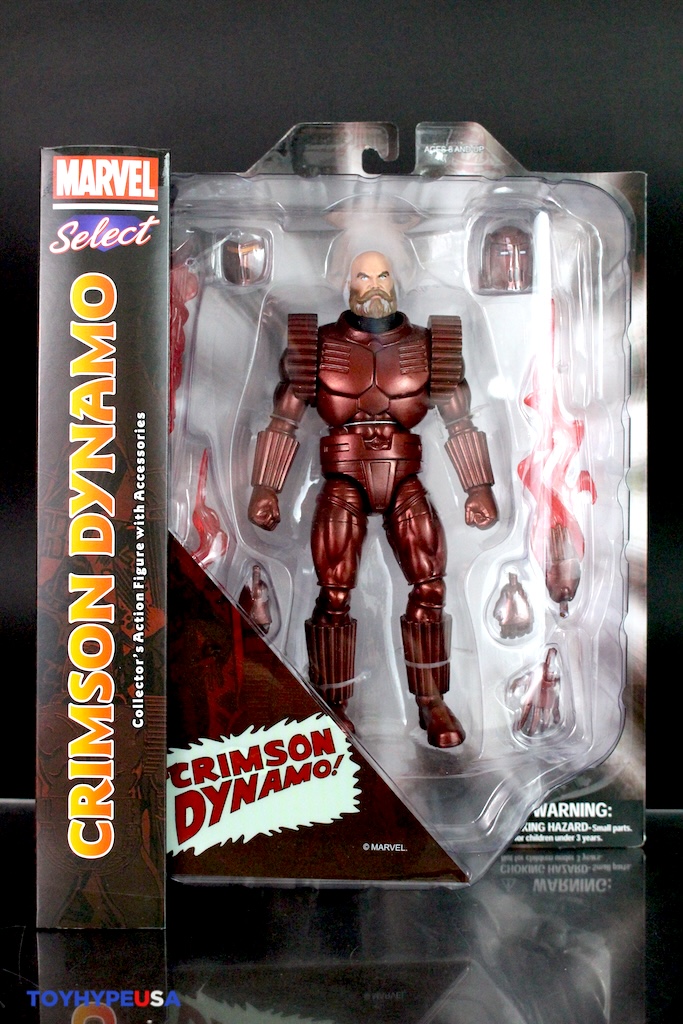 Diamond Select Toys Marvel Select Crimson Dynamo Figure Review