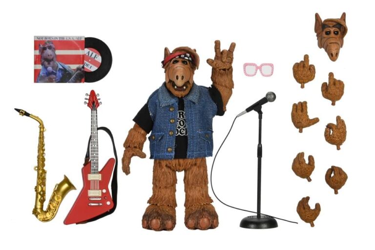 NECA Toys ALF Ultimate Born to Rock ALF Figure Pre-Orders