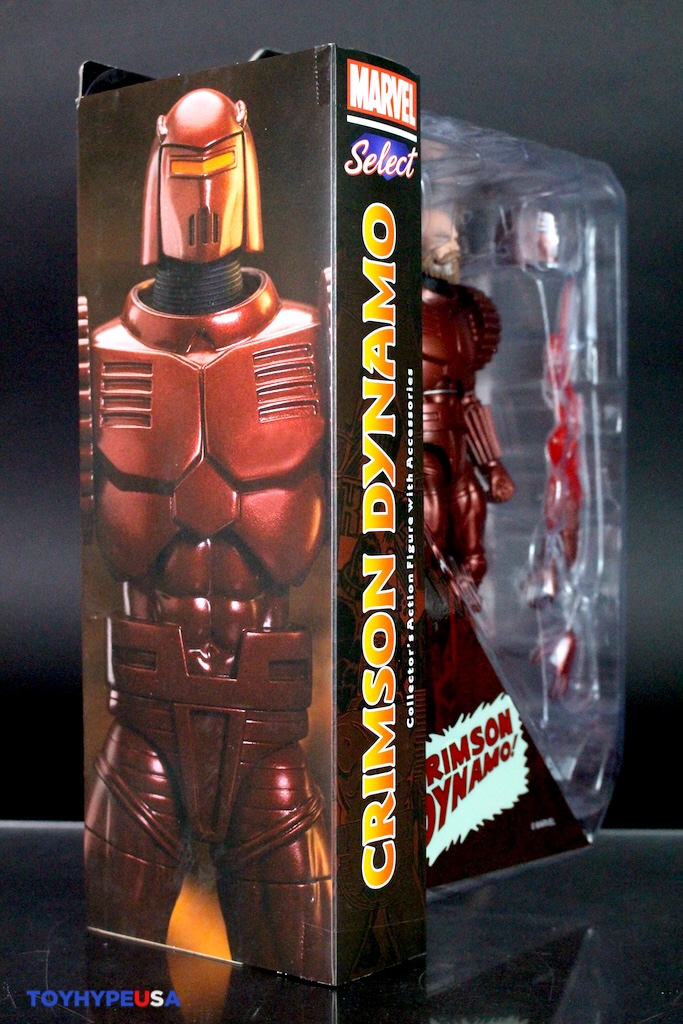 Diamond Select Toys Marvel Select Crimson Dynamo Figure Review